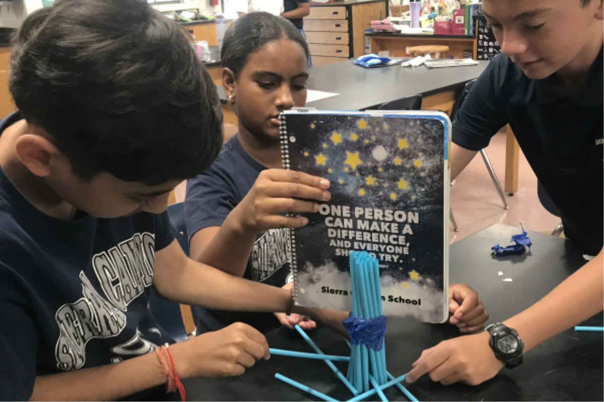 6th Grade Engineers Take on the Straw Tower STEAM Challenge | News ...